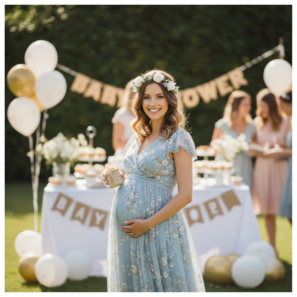 How to Dress for Your Baby Shower – Happima
